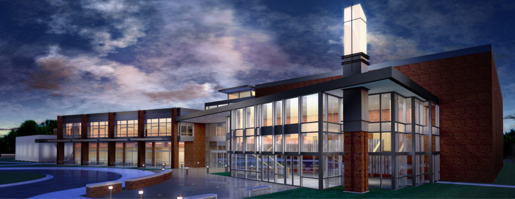 Taylor University Student Activity Center Concept - Fanning Howey