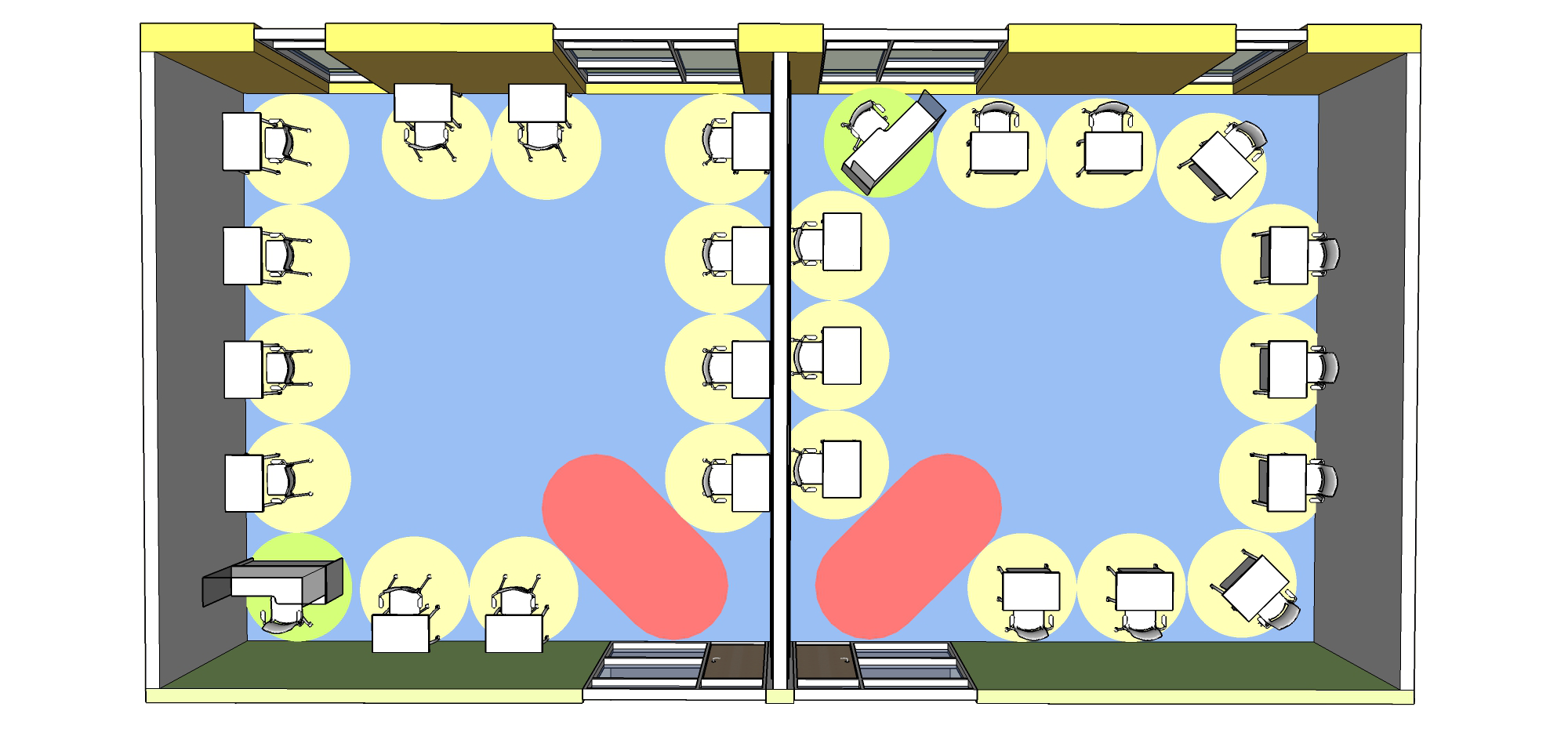 6 Classroom Layouts To Maintain Social Distancing Fanning Howey